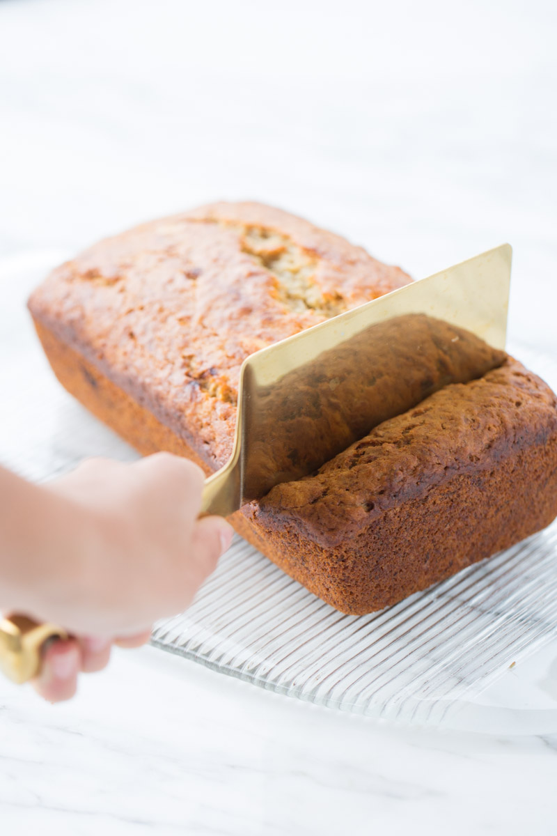 Pan de plátano vegano, deliciosos y sencillo de hacer