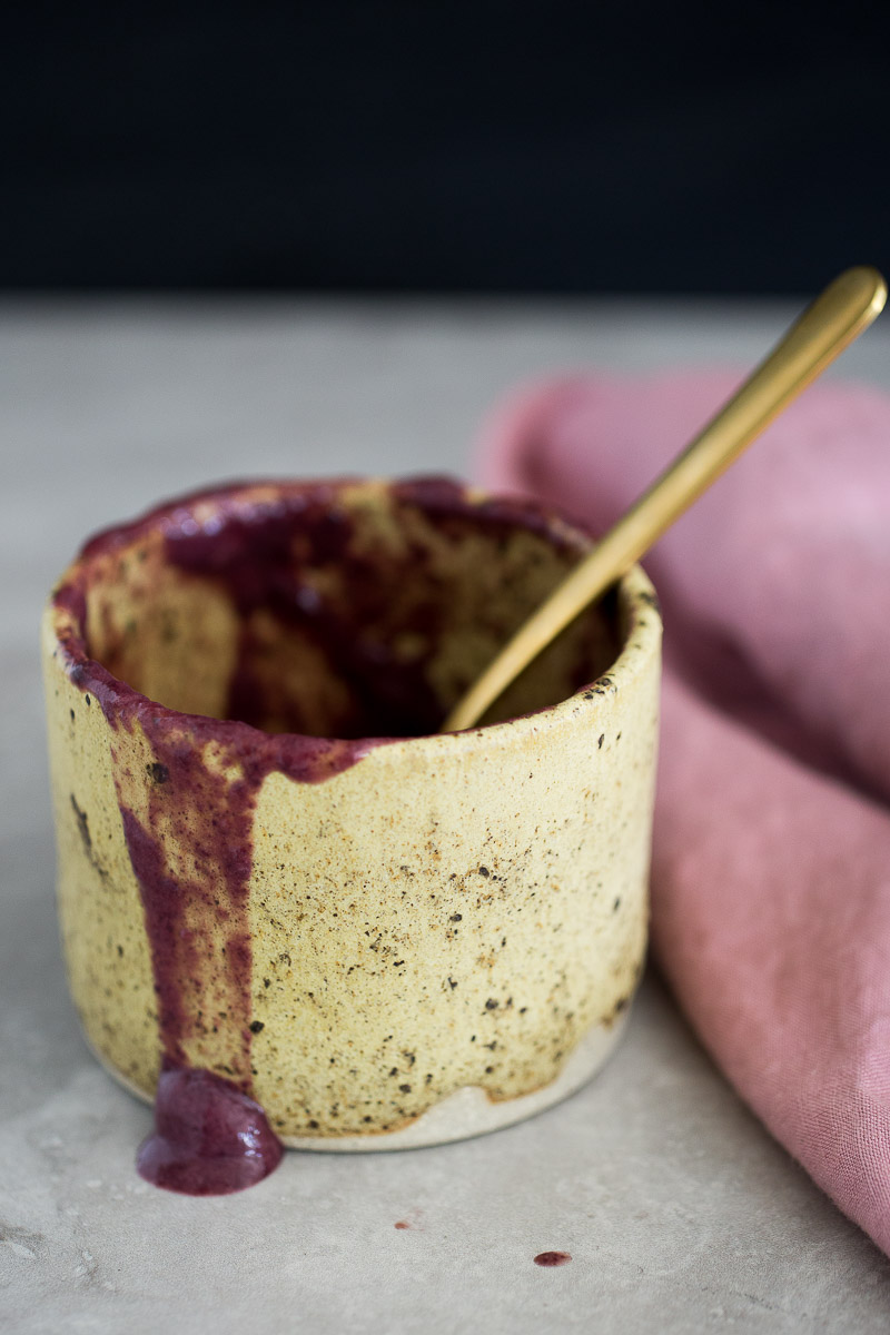 Helado de plátano y acai: un helado con super poderes | Piloncillo&Vainilla