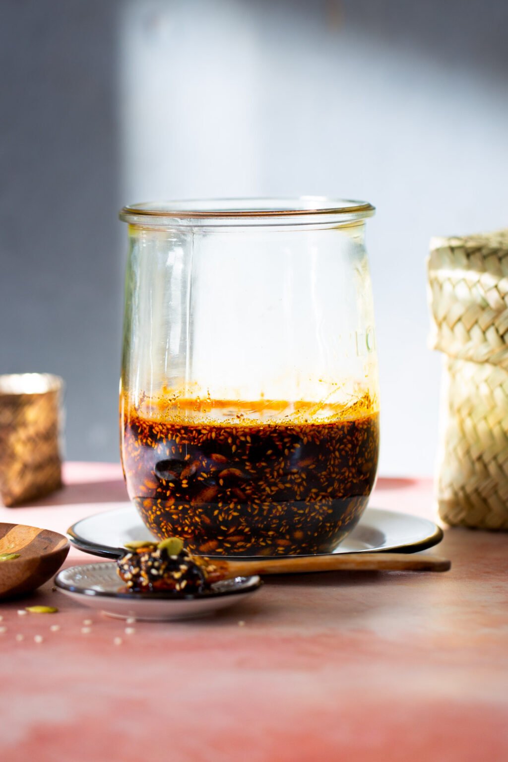 Salsa Macha con Jamaica (Receta Fácil) | Crujiente y Picante