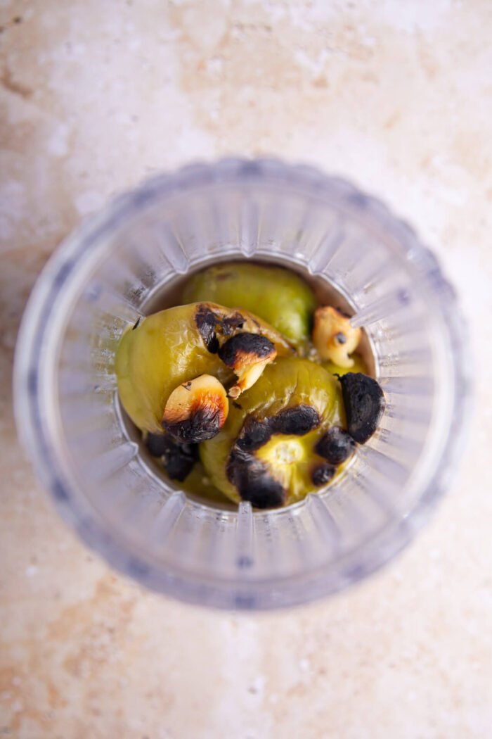 Salsa de tomatillo y chipotle, mi salsa mexicana favorita