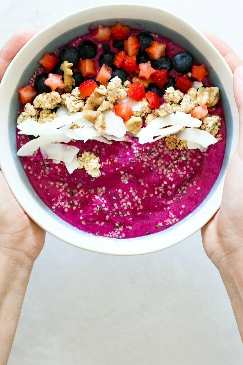 Smoothie Bowl de Pitaya (dragon fruit)