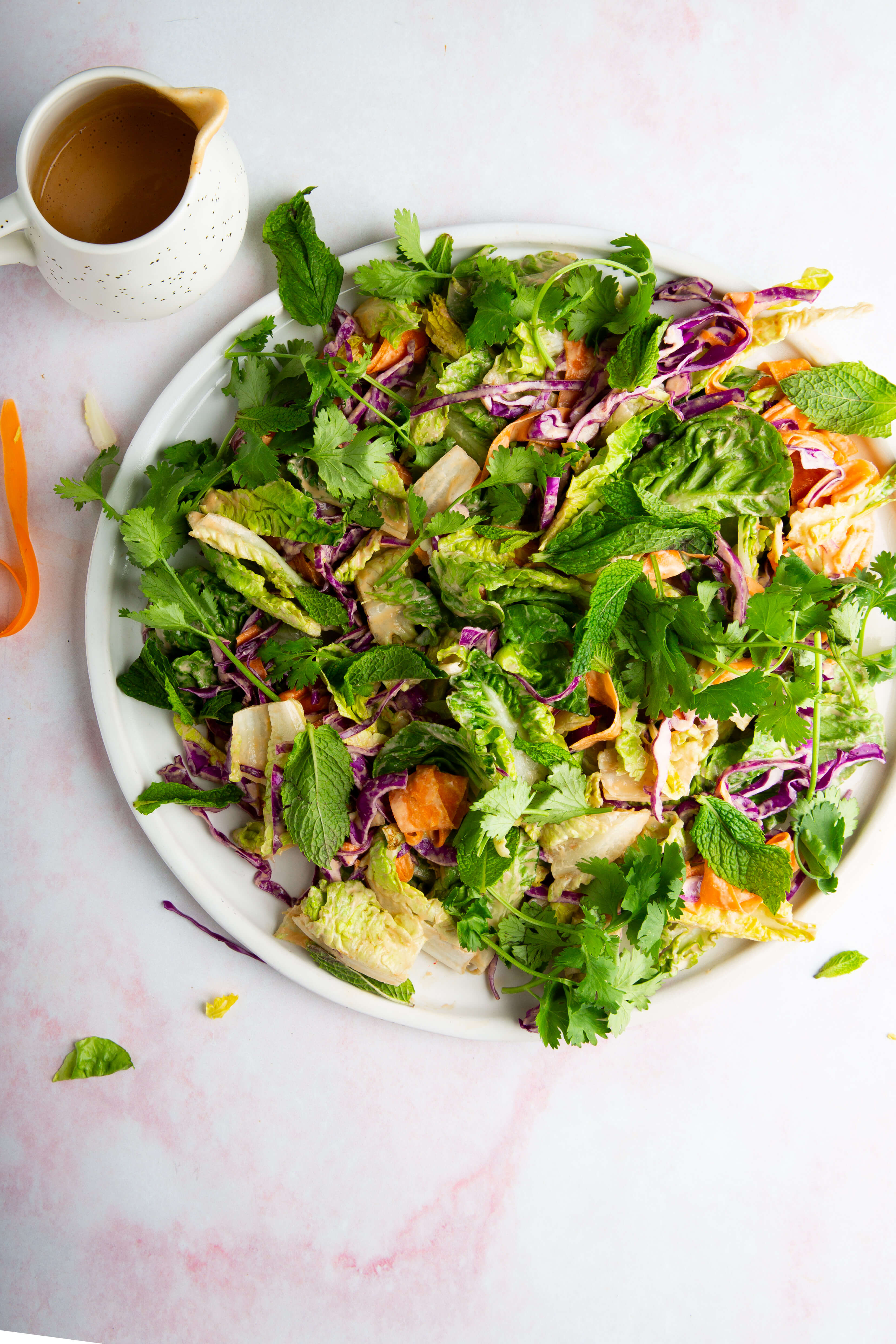 Ensalada Crujiente Aderezo Picante de Cashew | Fácil y Saludable